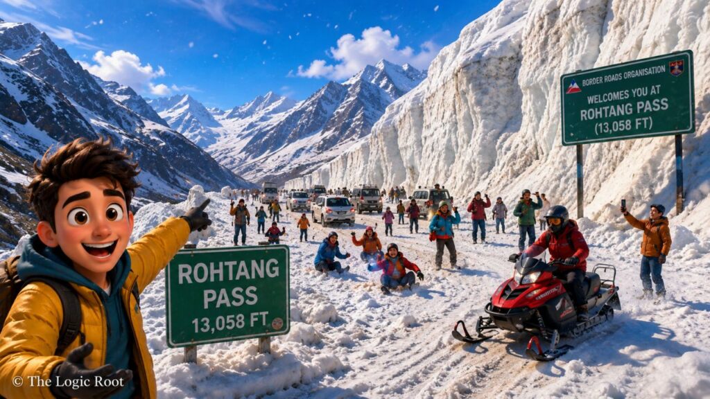 Rohtang Pass vs Atal Tunnel: 5 Amazing Facts About Snow, Traffic and Crowds