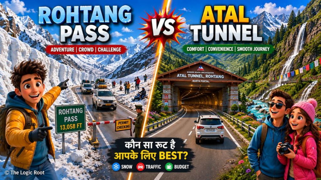 Rohtang Pass vs Atal Tunnel: 5 Amazing Facts About Snow, Traffic and Crowds